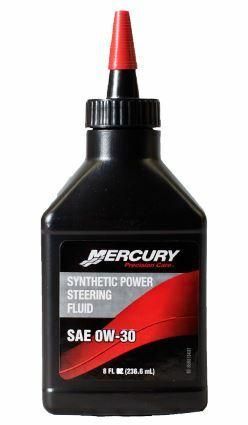 MERCURY OEM SAE 0W-30 FULL SYNTHETIC POWER STEERING FLUID, 8 OZ ...