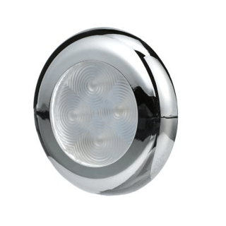 SEACHOICE SEACHOICE LED INTERIOR COURTESY LIGHT WITH BOTH CHROME AND ...