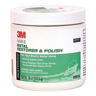 3M-MARINE METAL RSTR/POLISH 18OZ - 09019 | Boats.net