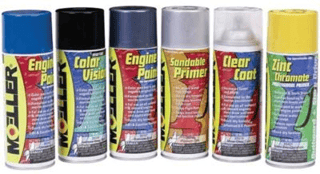 MOELLER ENGINE SPRAY PAINT, HONDA SILVER METALLIC - 025516 | Boats.net