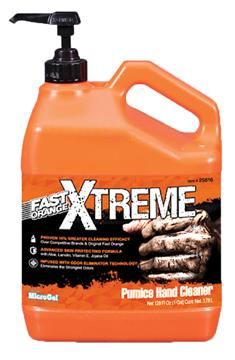 PERMATEX PERMATEX FAST ORANGE XTREME HAND CLEANER GALLON W/PUMP - 25618 ...