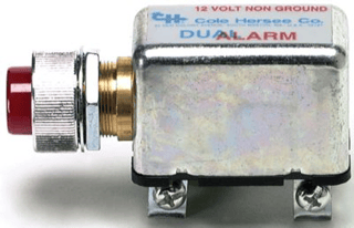 COLE-HERSEE DUAL ALARMS 12V BOX PACKED - 4112-RC000-BX | boats.net