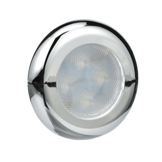 SEACHOICE SEACHOICE LED INTERIOR COURTESY LIGHT WITH BOTH CHROME AND ...