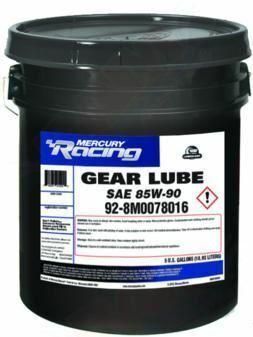MERCURY OEM GEAR LUBE 85W-90 5 GALLONS - 8M0078016 | Boats.net
