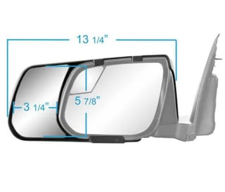 K-SOURCE FIT SYSTEM SNAP & ZAP RV TOWING MIRRORS - PAIR - 80940 | Boats.net