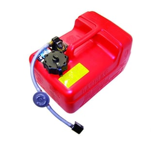 MERCURY OEM FUEL TANK & FUEL LINE ASSEMBLY 3.2 GALLON WITH ENGINE END ...