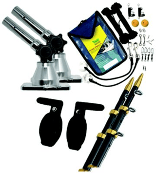 TACO-METALS GRAND SLAM 170 KIT BLK/GD - GS170BLKGDKIT | Boats.net