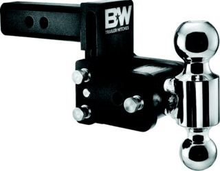 BW-TRAILER B&W TS10040B TRAILER HITCHES TOW & STOW DUAL BALL RECEIVER ...