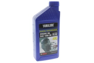 YAMAHA OEM MARINE ENGINE OIL 10W-30 - QUART - LUB-10W30-FC-12 | Boats.net