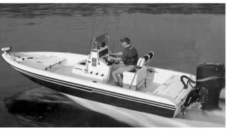 CARVER-IND V-HULL FISHING BOATS WITH CENTER CONSOLE & SHALLOW DRAFT ...