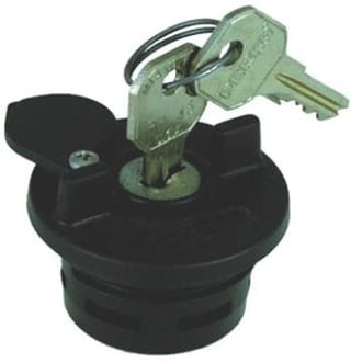 PERKO LOCKING GAS CAP ONLY W/ 2 KEYS - 1324DP0BLK | Boats.net