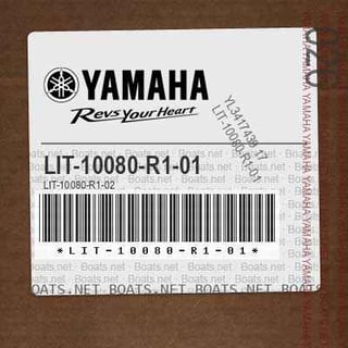 YAMAHA OEM LIT-10080-R1-02 - LIT-10080-R1-01 | Boats.net