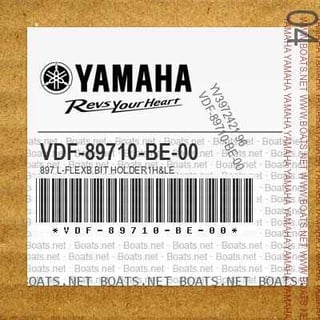 YAMAHA OEM 897 L-FLEXB BIT HOLDER1H&LE - VDF-89710-BE-00 | Boats.net