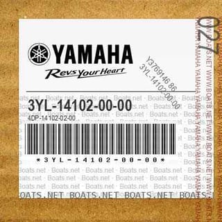 YAMAHA OEM 4DP-14102-02-00 - 3YL-14102-00-00 | Boats.net