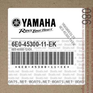 YAMAHA OEM 6E0-45300-12-EK - 6E0-45300-11-EK | Boats.net