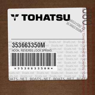 TOHATSU OEM HOOK, REVERSE LOCK SPRING - 353663350M | Boats.net
