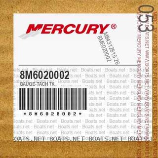 MERCURY OEM GAUGE-TACH 7K - 8M6020002 | Boats.net