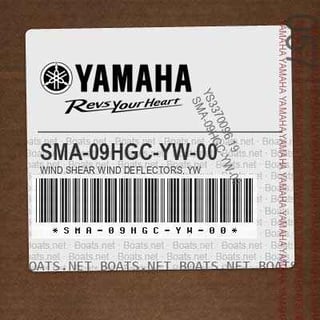 YAMAHA OEM WIND SHEAR WIND DEFLECTORS, YW - SMA-09HGC-YW-00 | Boats.net