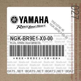YAMAHA OEM PLUG, SPARK (NGK BR9EVX) - NGK-BR9E1-X0-00 | Boats.net