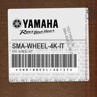 YAMAHA OEM 4TH WHEEL KIT - SMA-WHEEL-4K-IT | Boats.net