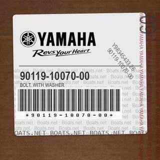 YAMAHA OEM BOLT, WITH WASHER - 90119-10070-00 | Boats.net