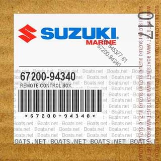 SUZUKI OEM REMOTE CONTROL BOX - 67200-94340 | Boats.net