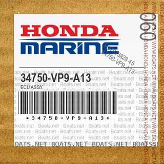 HONDA OEM ECU ASSY. - 34750-VP9-A13 | Boats.net