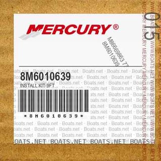 MERCURY OEM INSTALL KIT-9FT - 8M6010639 | Boats.net