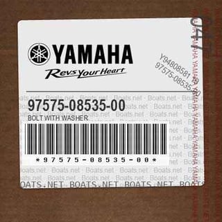 YAMAHA OEM BOLT WITH WASHER - 97575-08535-00 | Boats.net