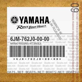 YAMAHA OEM HARMO RIGGING KIT,SINGLE - 6JM-762J0-00-00 | Boats.net