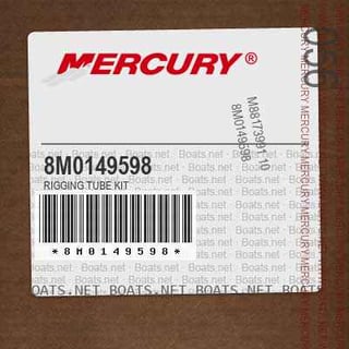 MERCURY OEM RIGGING TUBE KIT BLACK 8M0149598 - 8M0149598 | Boats.net