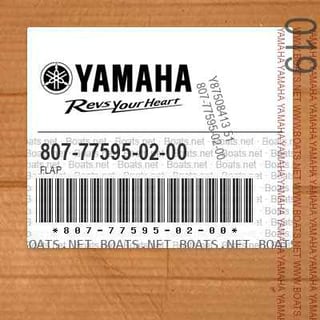 YAMAHA OEM FLAP - 807-77595-02-00 | Boats.net