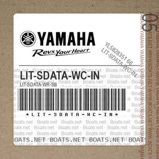 YAMAHA OEM LIT-SDATA-WR-SB - LIT-SDATA-WC-IN | Boats.net