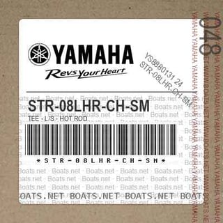 YAMAHA OEM TEE - L/S - HOT ROD - STR-08LHR-CH-SM | Boats.net