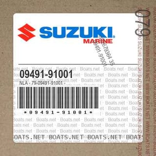 SUZUKI OEM NLA - 79-09491-91001 - - 09491-91001 | Boats.net