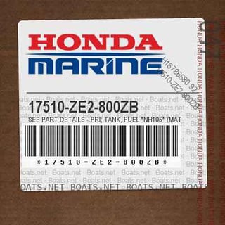 HONDA OEM SEE PART DETAILS - PRI; TANK, FUEL *NH105* (MAT BLACK) | USE ...