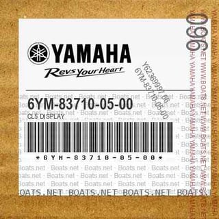 YAMAHA OEM CL5 DISPLAY - 6YM-83710-05-00 | Boats.net