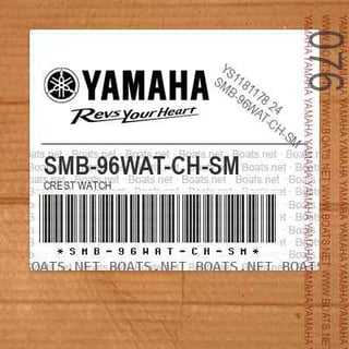 YAMAHA OEM CREST WATCH - SMB-96WAT-CH-SM | Boats.net