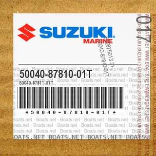 SUZUKI OEM 50040-87811-01T - 50040-87810-01T | Boats.net