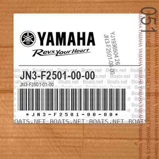 YAMAHA OEM JN3-F2501-01-00 - JN3-F2501-00-00 | Boats.net