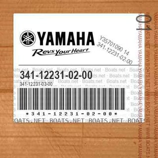 YAMAHA OEM 341-12231-03-00 - 341-12231-02-00 | Boats.net