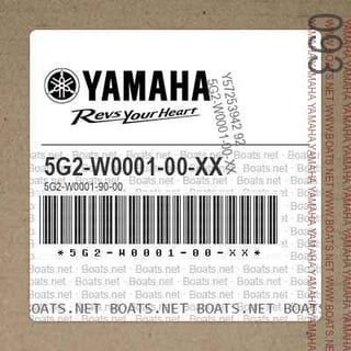 YAMAHA OEM 5G2-W0001-90-00 - 5G2-W0001-00-XX | Boats.net
