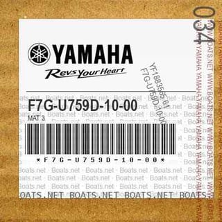 YAMAHA OEM MAT 3 - F7G-U759D-10-00 | Boats.net