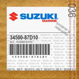 SUZUKI OEM NLA - 79-34500-87D10 - - 34500-87D10 | Boats.net