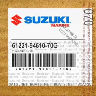 SUZUKI OEM 61240-94610-70G - 61221-94610-70G | Boats.net