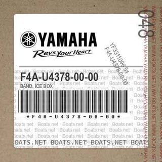 YAMAHA OEM BAND, ICE BOX - F4A-U4378-00-00 | Boats.net