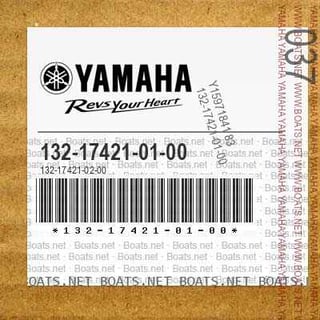 YAMAHA OEM 132-17421-02-00 - 132-17421-01-00 | Boats.net
