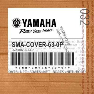 YAMAHA OEM SMA-COVER-63-01 - SMA-COVER-63-0P | Boats.net