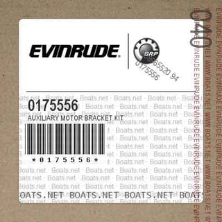 EVINRUDE OEM AUXILIARY MOTOR BRACKET KIT - 0175556 | Boats.net