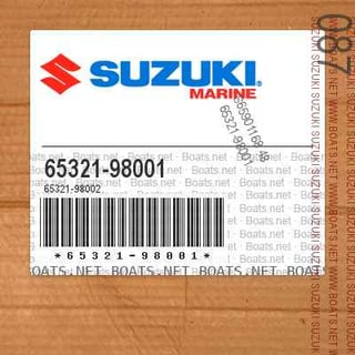 SUZUKI OEM 65321-98002 - 65321-98001 | Boats.net